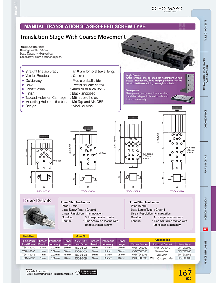 Manual Linear Stages, Shop ALL LEADING BRANDS
