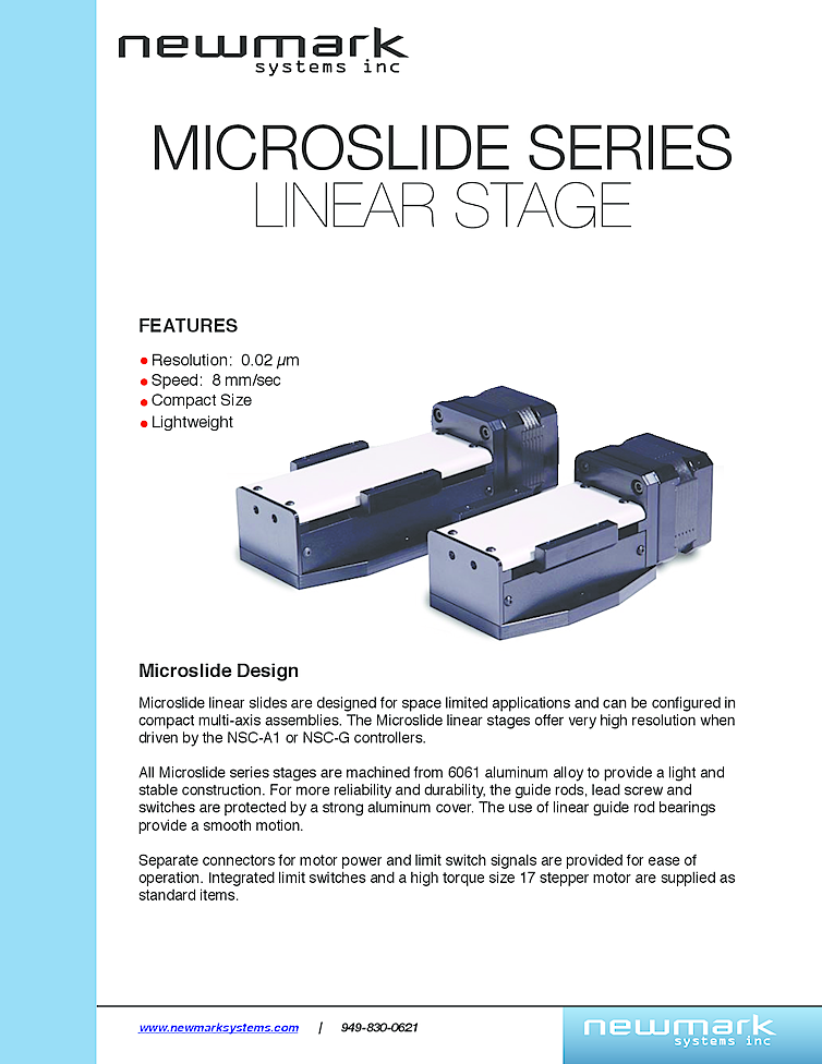 Lab Motion Controllers | Newmark Systems