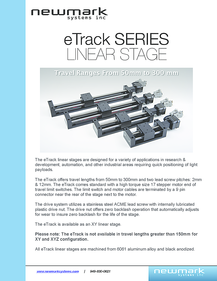 Lab Motion Controllers | Newmark Systems