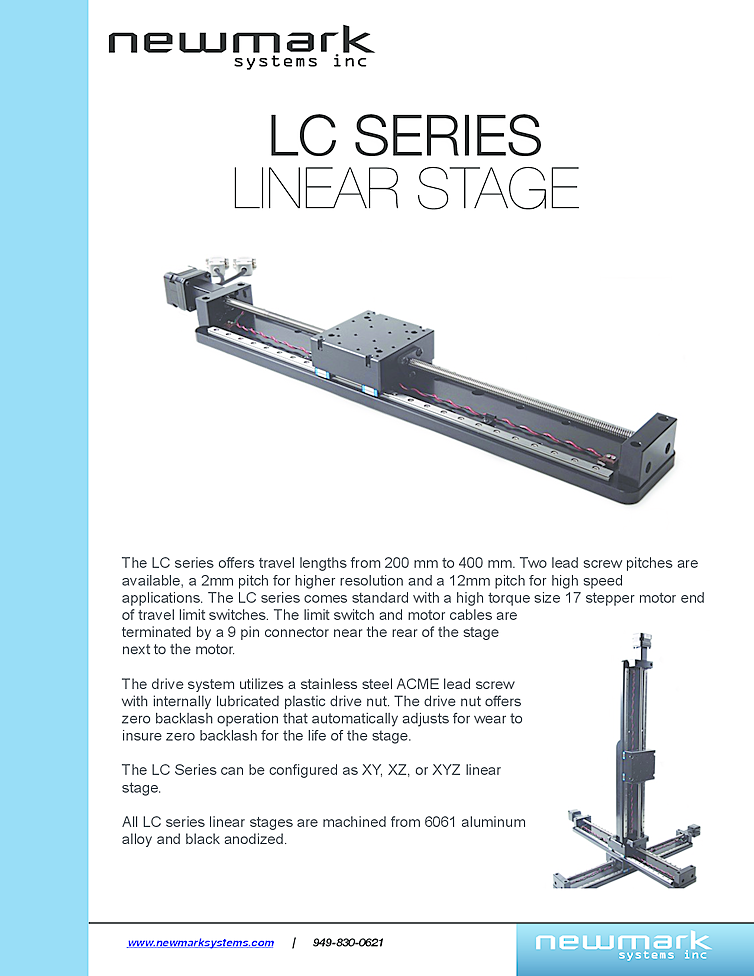 Lab Motion Controllers | Newmark Systems