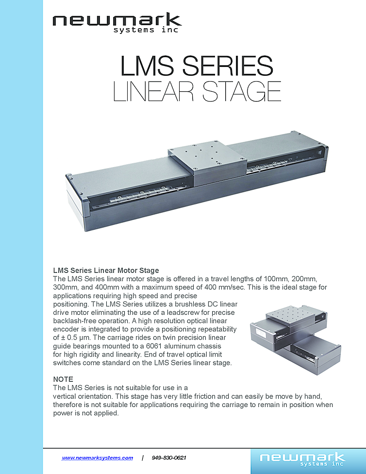 Lab Motion Controllers | Newmark Systems