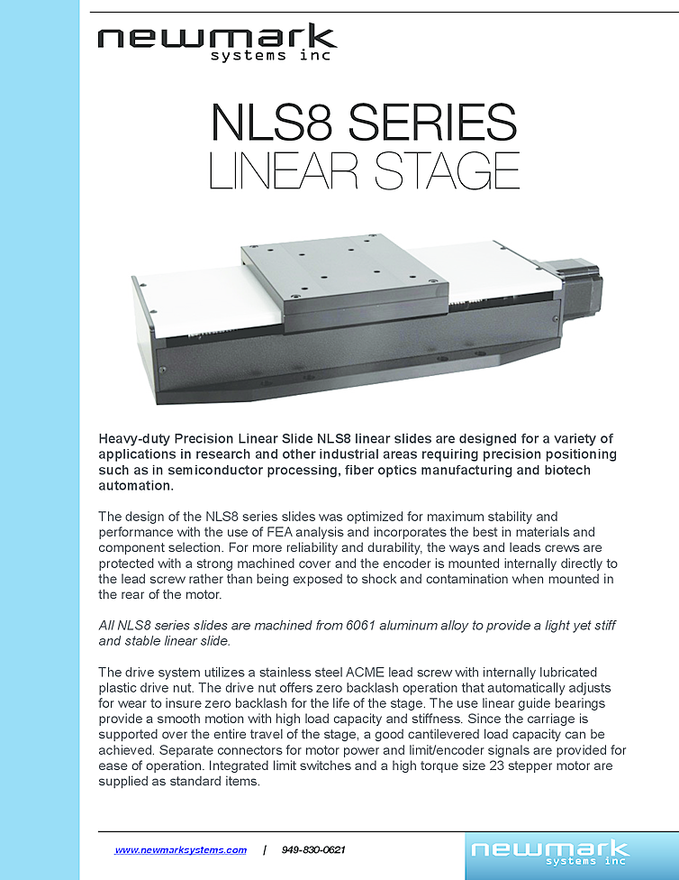 Lab Motion Controllers | Newmark Systems