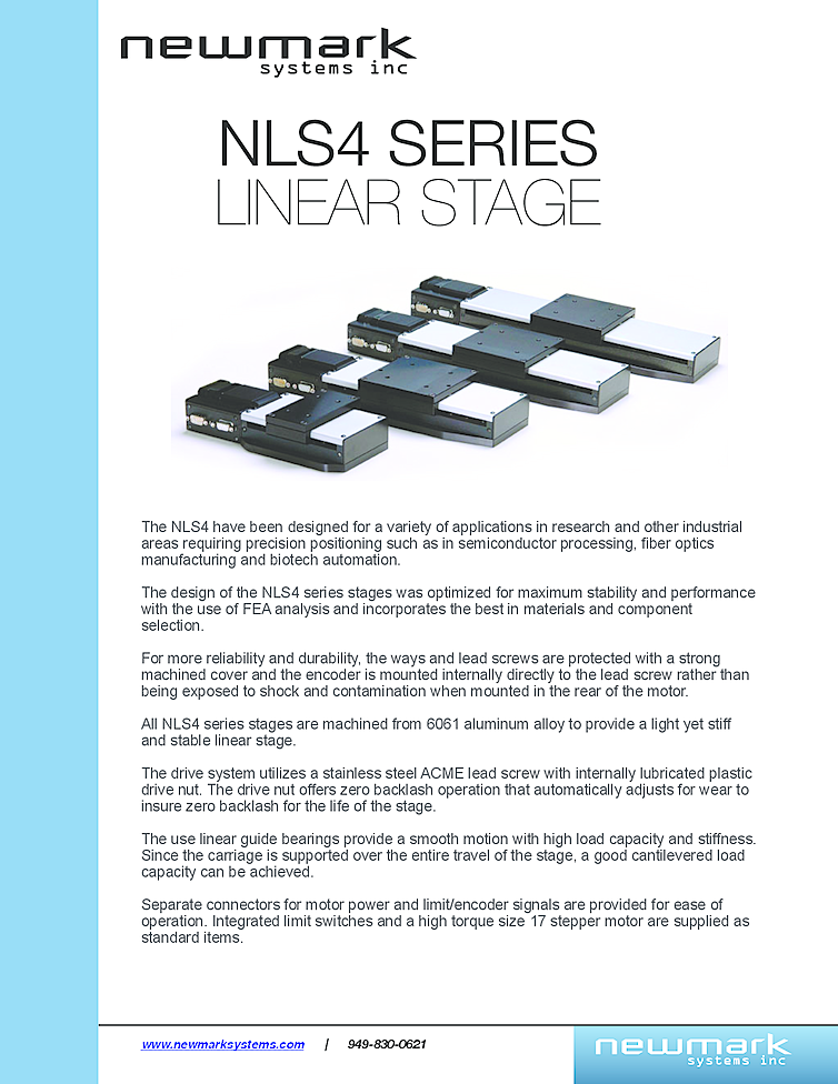 Lab Motion Controllers | Newmark Systems