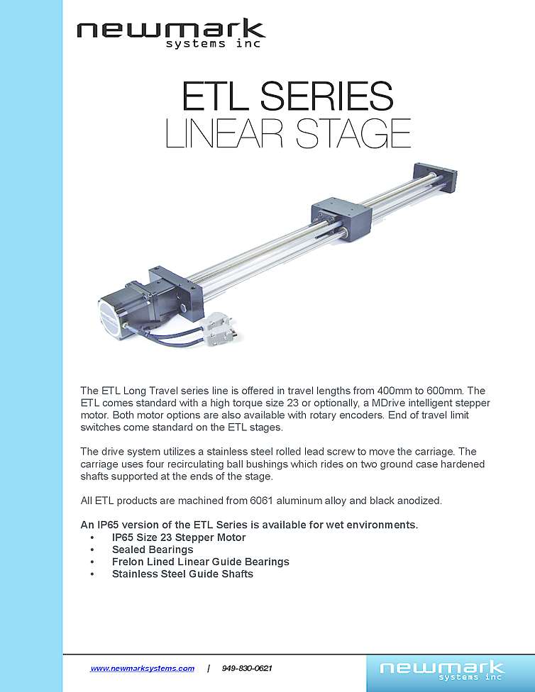 Lab Motion Controllers | Newmark Systems