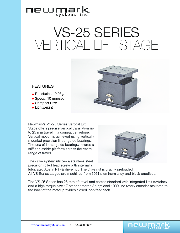 Lab Motion Controllers | Newmark Systems