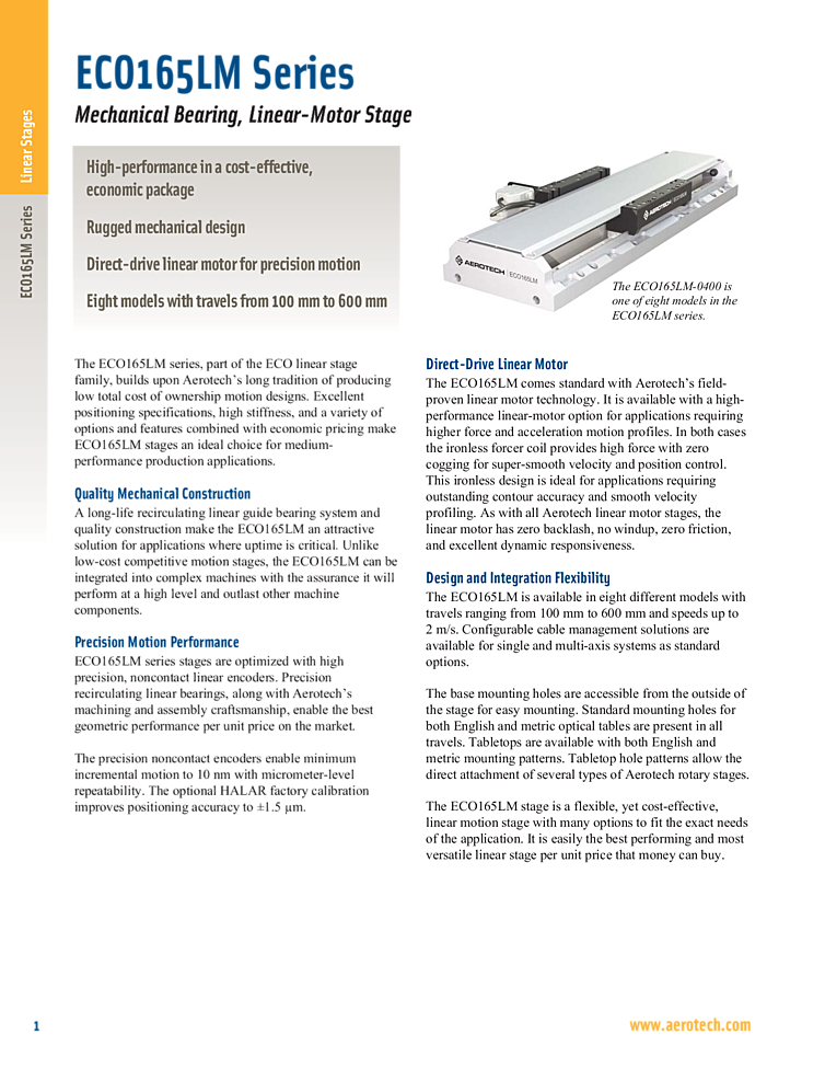 Lab Motion Controllers | Aerotech