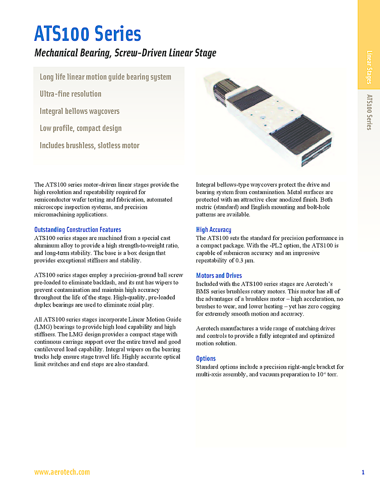 Lab Motion Controllers | Aerotech