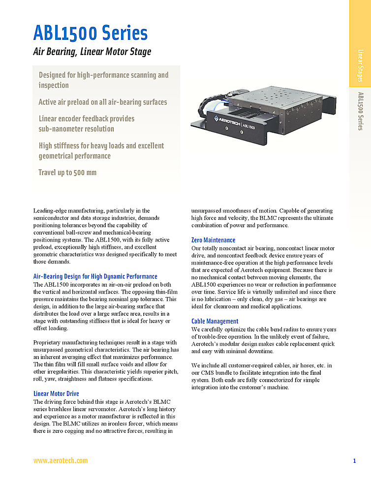 Lab Motion Controllers | Aerotech