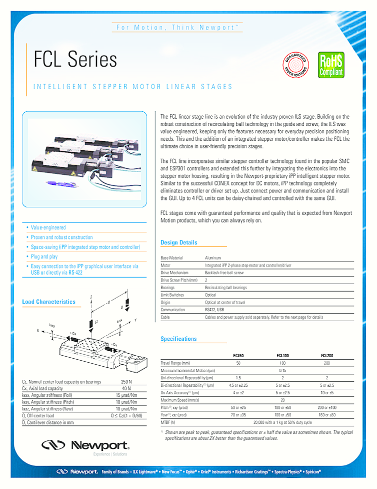 SHOP Motorized Linear Stages, All of the TOP BRANDS