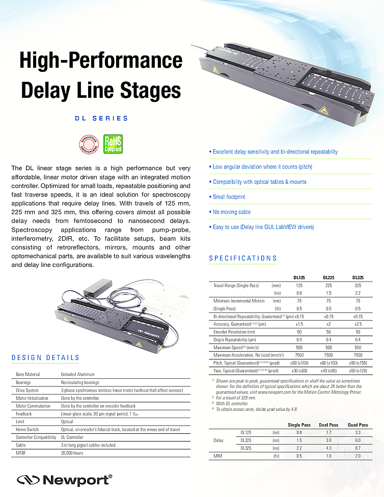 SHOP Motorized Linear Stages, All of the TOP BRANDS