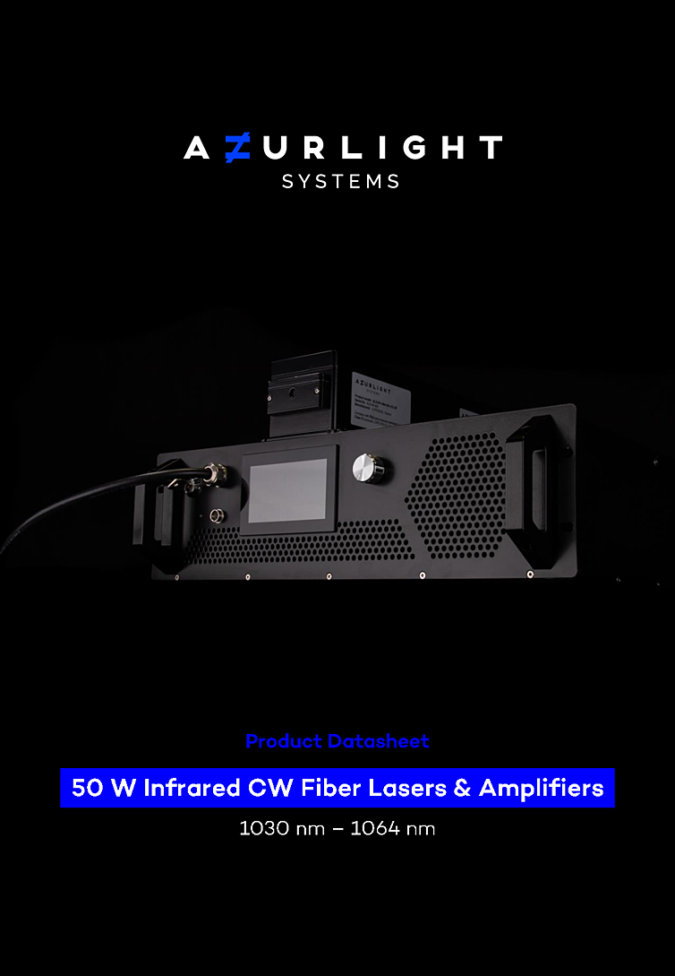 1064nm, 50W CW Fiber Laser